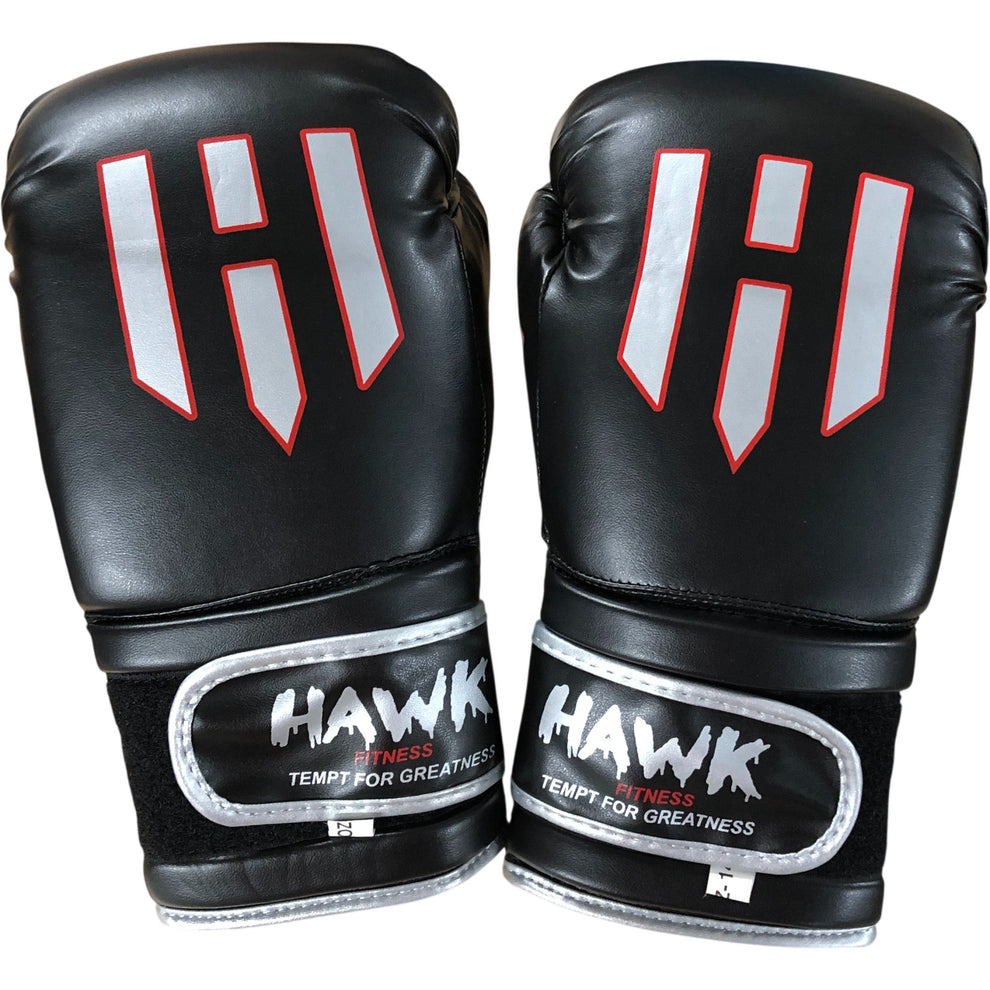 Hawk Boxing Gloves Black 14oz Training Gloves Fitness Equipment ...