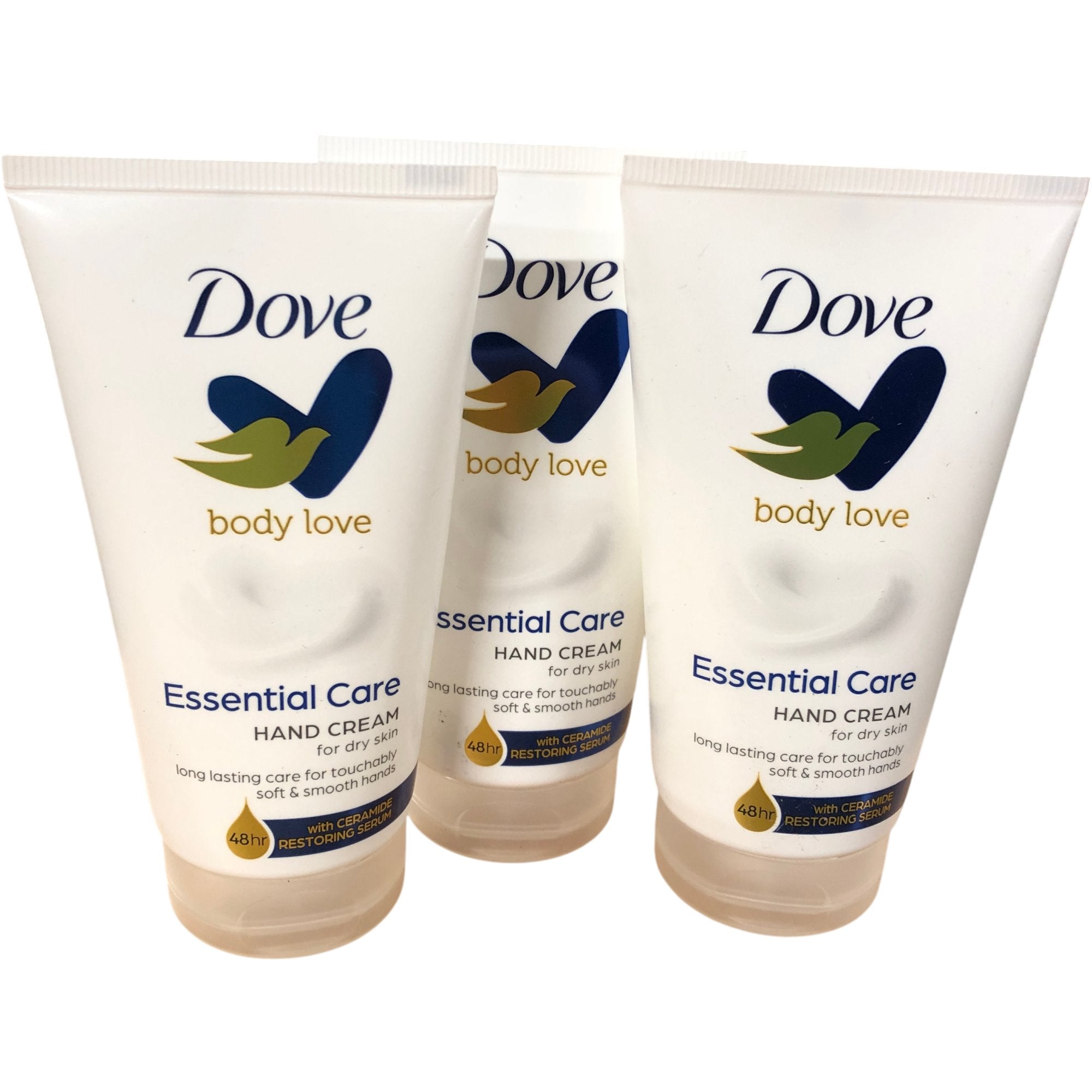 DOVE Body Love Essential Care Hand Cream 75ml Long Lasting Moisturiser ...